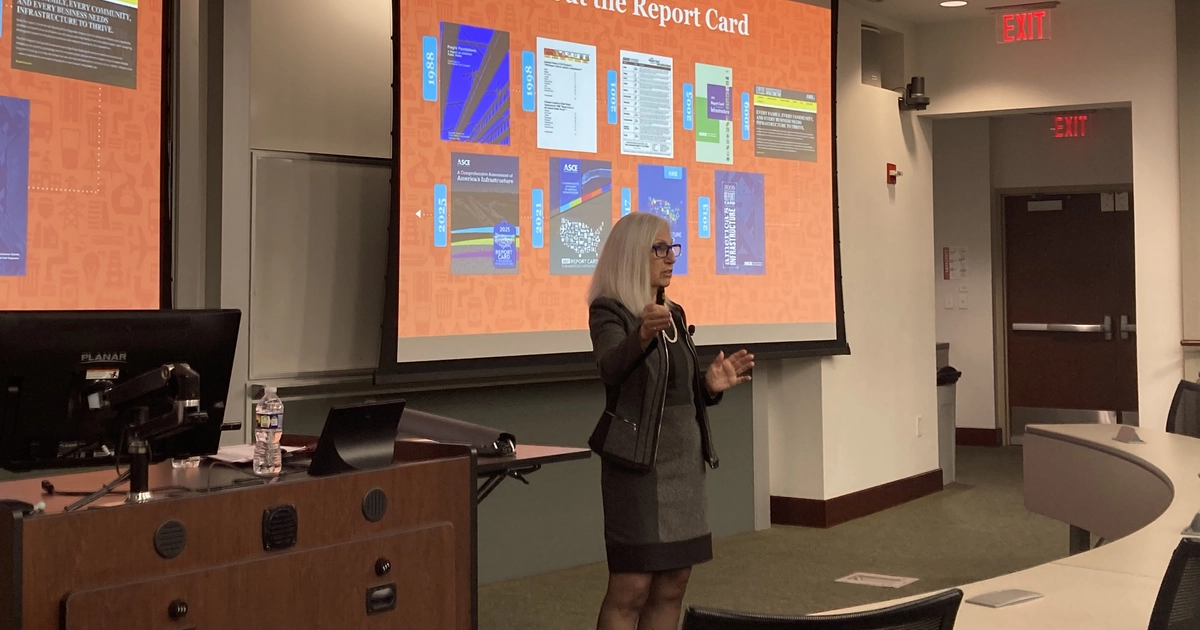 ASCE President Marsha Anderson Bomar delivers lecture at UGA on ...