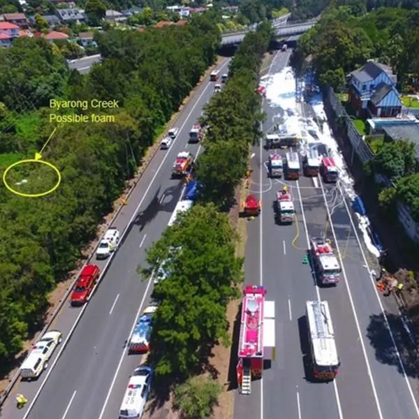 Fuel Tanker Fire Incident at Figtree, NSW