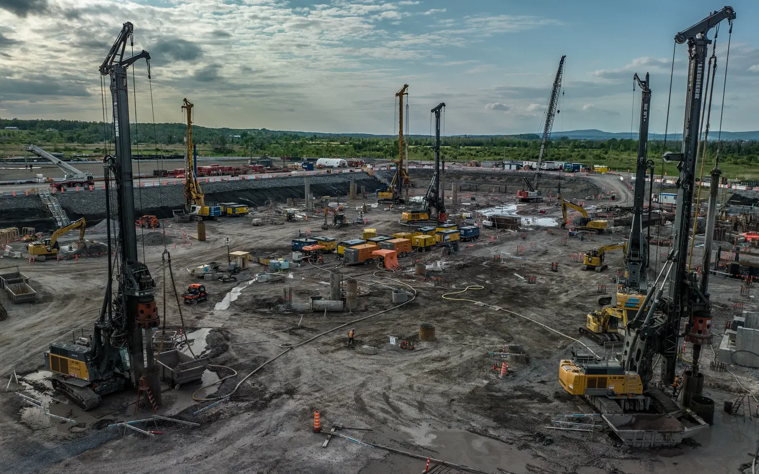 One of the largest drilled shaft foundation projects in North America ...