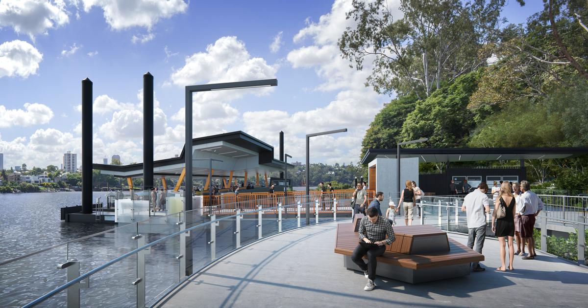 Brisbane Ferry Terminals