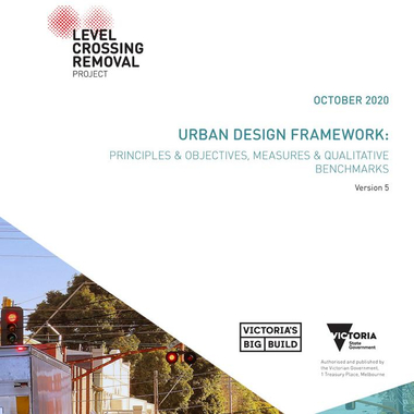 Level Crossing Removal Project Urban Design Guidelines