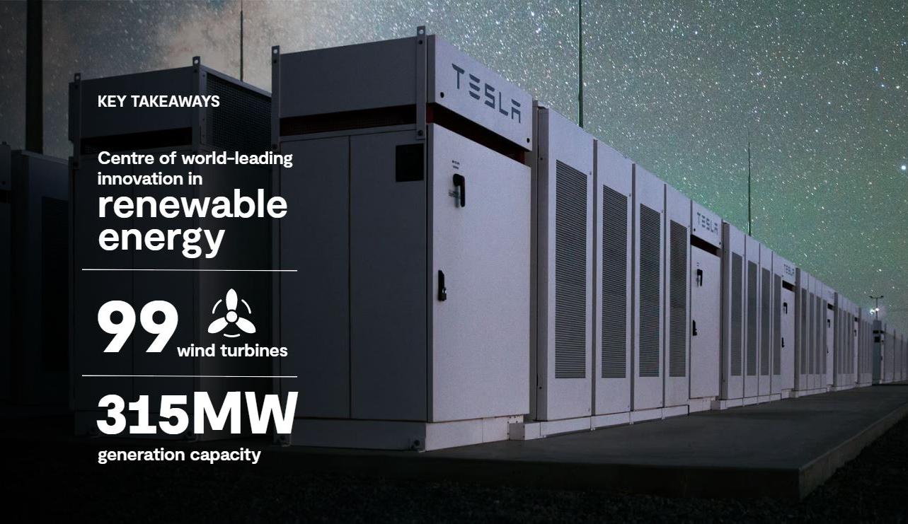 Hornsdale Wind Farm Tesla Battery Storage | GHD Projects